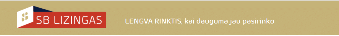 SB lizingas | Palyginimas | Apžvalga | Atsiliepimai | CREDIT123.LT
